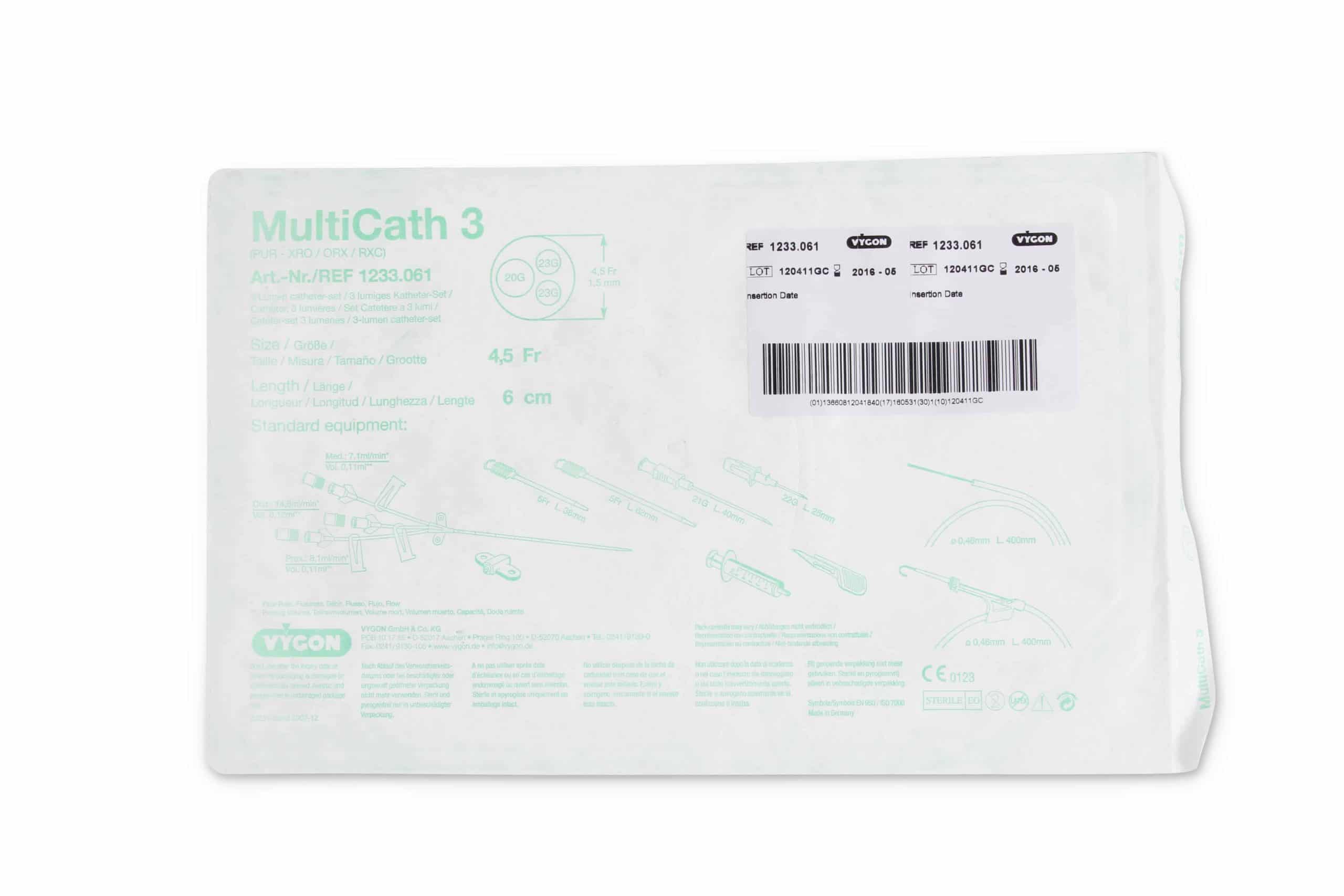 Multicath 3 Paediatric - Vygon